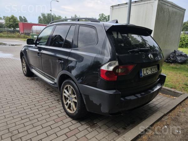 Melns BMW X3 2004 Rīga, ar dzinēja tilpumu 3.00 L un nobraukumu 380 tūkst. km par 4900 €, foto 5 vietnē AUTOMOTO.COM.LV