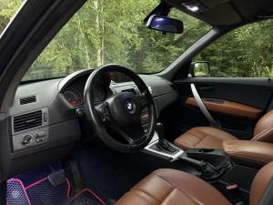 Black BMW X3 2004 in Vilnius, with an engine capacity of 2.99 L and mileage of 246 thousand km for 3650 €, photo 8 on AUTOMOTO.COM.LV