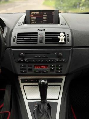 Black BMW X3 2004 in Vilnius, with an engine capacity of 2.99 L and mileage of 246 thousand km for 3650 €, photo 11 on AUTOMOTO.COM.LV