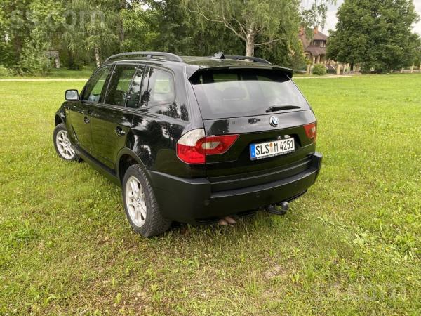 Черный БМВ Х3 2004 в Лудза, объемом двигателя 3.00 л и пробегом 0 тыс. км за 3850 €, фото 4 на AUTOMOTO.COM.LV