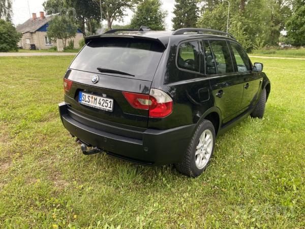 Черный БМВ Х3 2004 в Лудза, объемом двигателя 3.00 л и пробегом 0 тыс. км за 3850 €, фото 5 на AUTOMOTO.COM.LV