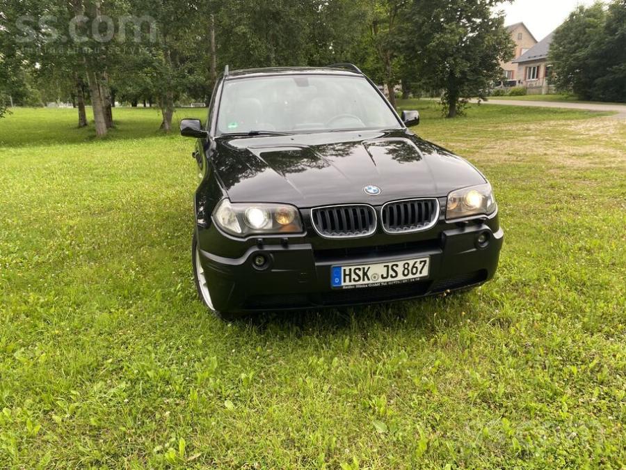 Черный БМВ Х3 2004 в Лудза, объемом двигателя 3.00 л и пробегом 0 тыс. км за 3850 €, фото 9 на AUTOMOTO.COM.LV