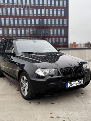 Черный БМВ Х3 2004 в Рига, объемом двигателя 3.00 л и пробегом 229 тыс. км за 5900 €, фото 4 на AUTOMOTO.COM.LV