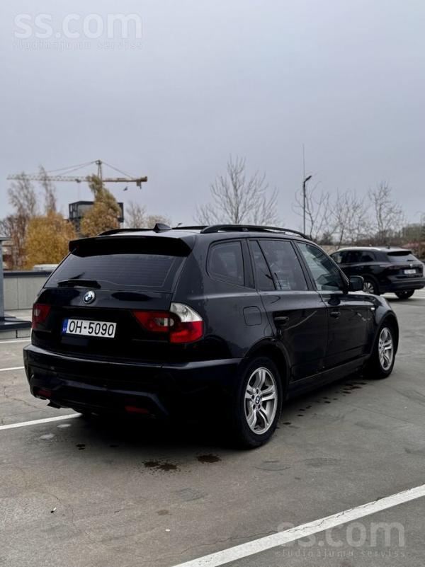 Черный БМВ Х3 2004 в Рига, объемом двигателя 3.00 л и пробегом 229 тыс. км за 5900 €, фото 4 на AUTOMOTO.COM.LV
