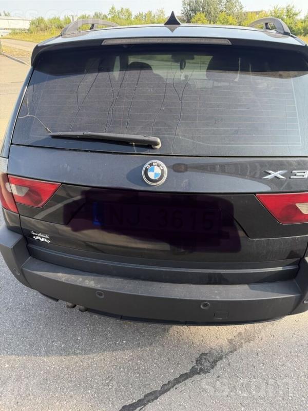 Melns BMW X3 2004 Daugavpils, ar dzinēja tilpumu 3.00 L un nobraukumu 228 tūkst. km par 3700 €, foto 2 vietnē AUTOMOTO.COM.LV