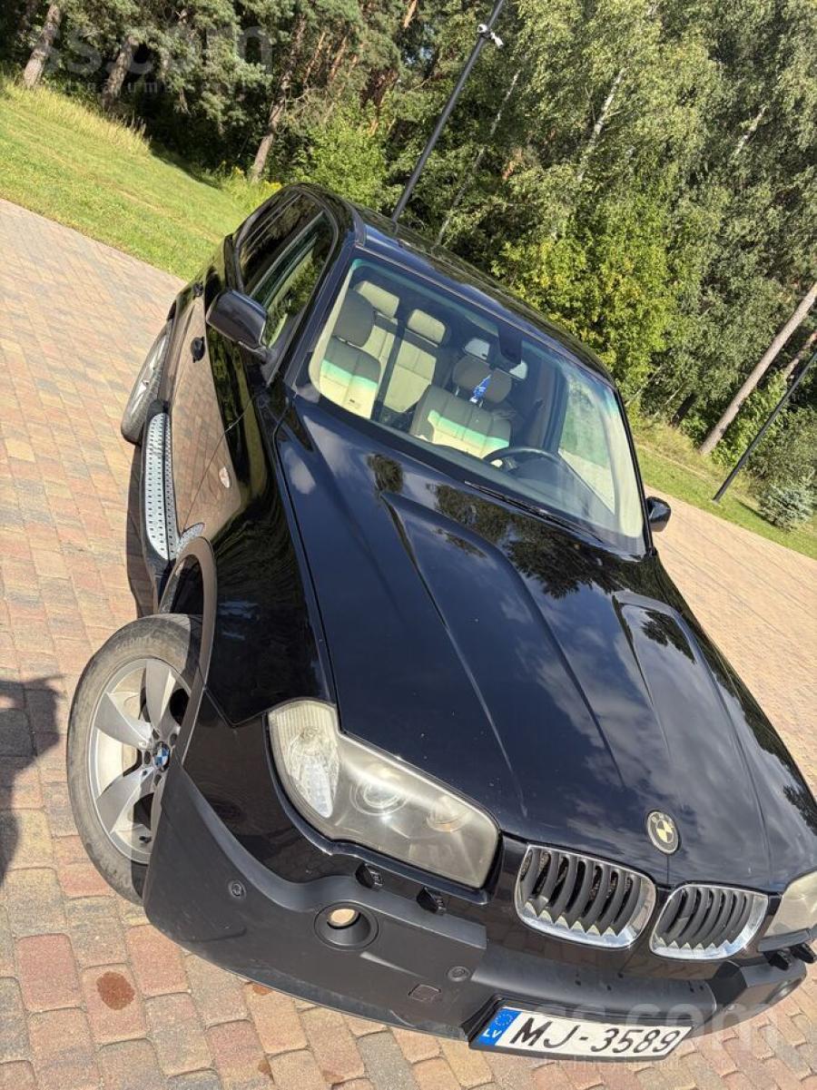 Melns BMW X3 2004 Rīga, ar dzinēja tilpumu 2.00 L un nobraukumu 309 tūkst. km par 3800 €, foto 5 vietnē AUTOMOTO.COM.LV
