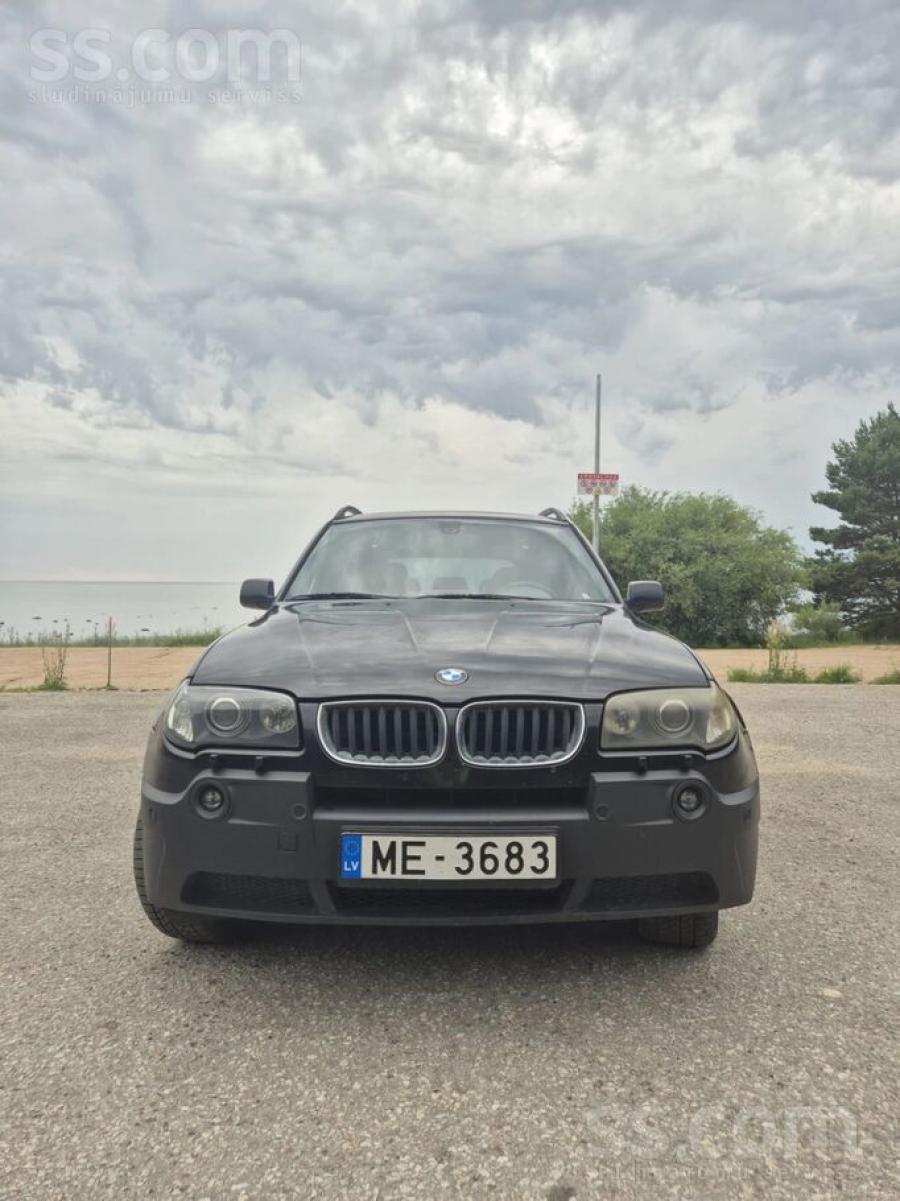 Melns BMW X3 2004 Rīga, ar dzinēja tilpumu 3.00 L un nobraukumu 400 tūkst. km par 3050 €, foto 1 vietnē AUTOMOTO.COM.LV