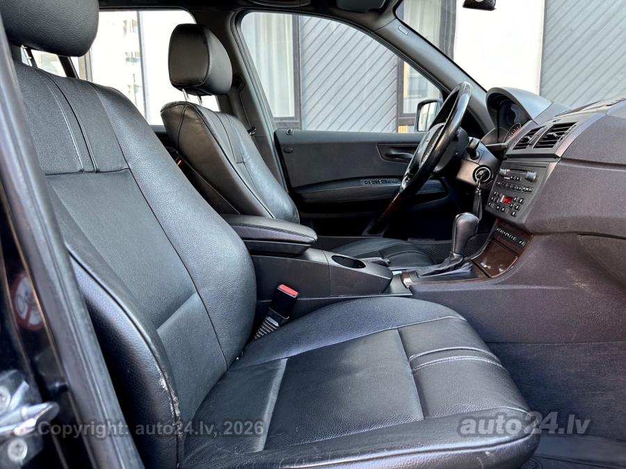 Черный БМВ Х3 2004 в Тарту, объемом двигателя 3.00 л и пробегом 360 тыс. км за 3999 €, фото 8 на AUTOMOTO.COM.LV