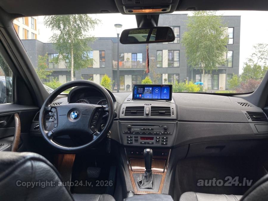 Черный БМВ Х3 2004 в Тарту, объемом двигателя 3.00 л и пробегом 360 тыс. км за 3999 €, фото 10 на AUTOMOTO.COM.LV
