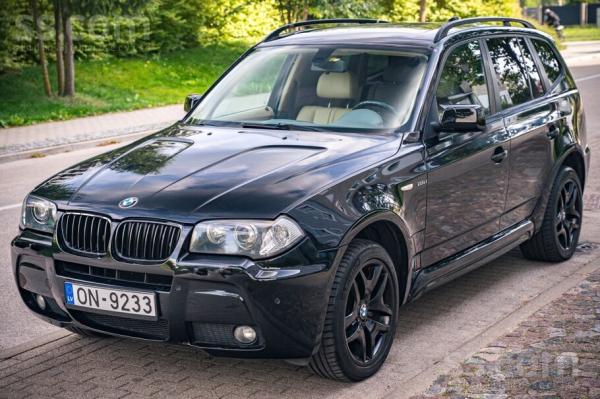 Melns BMW X3 2004 Rīga, ar dzinēja tilpumu 2.50 L un nobraukumu 0 tūkst. km par 2990 €, foto 1 vietnē AUTOMOTO.COM.LV