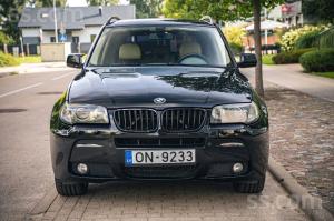 Black BMW X3 2004 in Riga, with an engine capacity of 2.50 L and mileage of 0 thousand km for 2990 €, photo 3 on AUTOMOTO.COM.LV