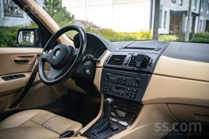 Black BMW X3 2004 in Riga, with an engine capacity of 2.50 L and mileage of 0 thousand km for 2990 €, photo 9 on AUTOMOTO.COM.LV