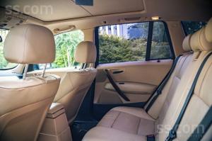 Black BMW X3 2004 in Riga, with an engine capacity of 2.50 L and mileage of 0 thousand km for 2990 €, photo 15 on AUTOMOTO.COM.LV