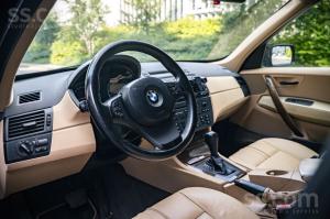 Black BMW X3 2004 in Riga, with an engine capacity of 2.50 L and mileage of 0 thousand km for 2990 €, photo 16 on AUTOMOTO.COM.LV