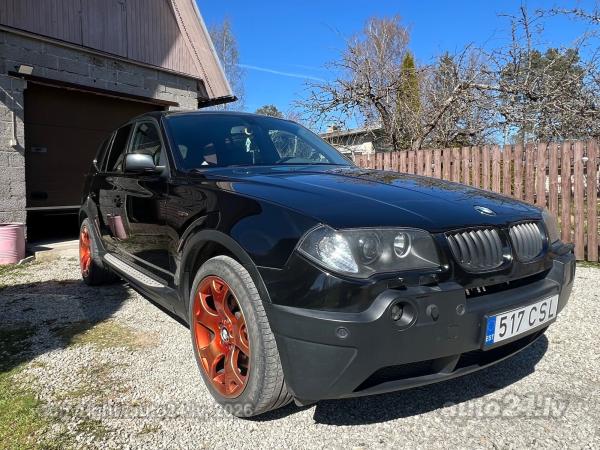 Черный БМВ Х3 2004 в Таллин, объемом двигателя 3.00 л и пробегом 412 тыс. км за 3999 €, фото 3 на AUTOMOTO.COM.LV