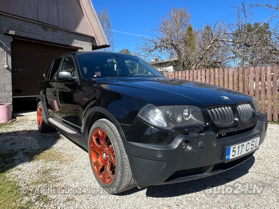 Черный БМВ Х3 2004 в Таллин, объемом двигателя 3.00 л и пробегом 412 тыс. км за 3999 €, фото 3 на AUTOMOTO.COM.LV