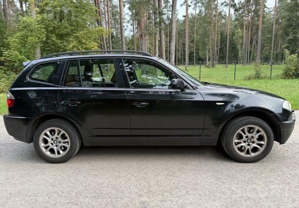 Melns BMW X3 2004 Rēzekne, ar dzinēja tilpumu 3.00 L un nobraukumu 396 tūkst. km par 3600 €, foto 5 vietnē AUTOMOTO.COM.LV