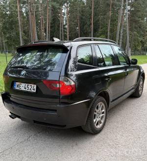 Черный БМВ Х3 2004 в Резекне, объемом двигателя 3.00 л и пробегом 396 тыс. км за 3600 €, фото 6 на AUTOMOTO.COM.LV
