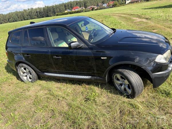 BMW X3 2004 Rīga vietnē Melns BMW X3 2004 Rīga, ar dzinēja tilpumu 2.00 L un nobraukumu 310 tūkst. km par 3100 €, foto 5 vietnē AUTOMOTO.COM.LV