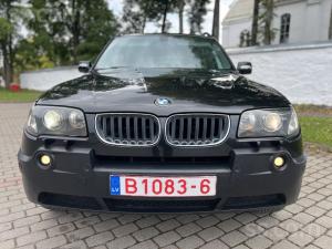 Черный БМВ Х3 2004 в Резекне, объемом двигателя 3.00 л и пробегом 229 тыс. км за 3950 €, фото  на AUTOMOTO.COM.LV
