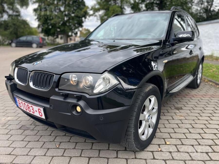 Черный БМВ Х3 2004 в Резекне, объемом двигателя 3.00 л и пробегом 229 тыс. км за 3950 €, фото 3 на AUTOMOTO.COM.LV