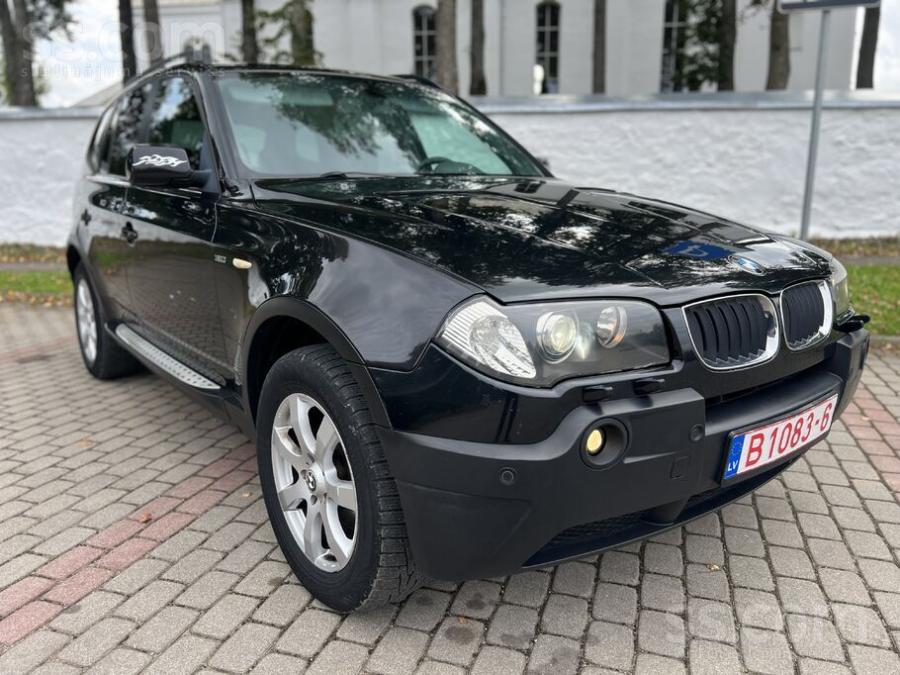 Черный БМВ Х3 2004 в Резекне, объемом двигателя 3.00 л и пробегом 229 тыс. км за 3950 €, фото 4 на AUTOMOTO.COM.LV