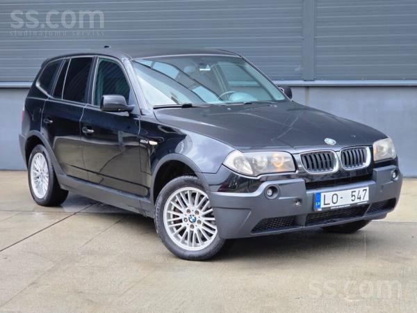 Black BMW X3 2004 in Riga, with an engine capacity of 3.00 L and mileage of 393 thousand km for 4300 €, photo 3 on AUTOMOTO.COM.LV