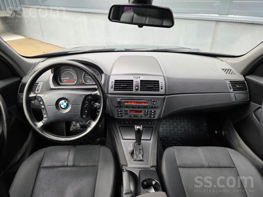 Черный БМВ Х3 2004 в Рига, объемом двигателя 3.00 л и пробегом 393 тыс. км за 4300 €, фото 27 на AUTOMOTO.COM.LV