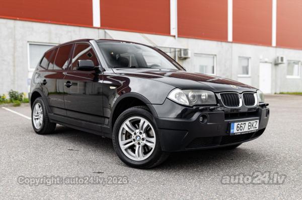 Melns BMW X3 2004 Tallina, ar dzinēja tilpumu 3.00 L un nobraukumu 389 tūkst. km par 3790 €, foto 1 vietnē AUTOMOTO.COM.LV