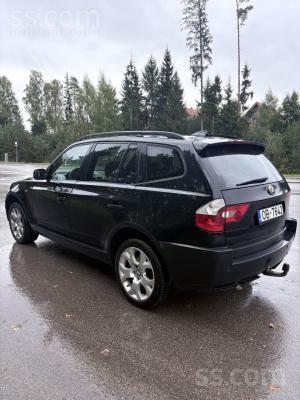 Черный БМВ Х3 2004 в Мадона, объемом двигателя 2.00 л и пробегом 360 тыс. км за 4200 €, фото  на AUTOMOTO.COM.LV