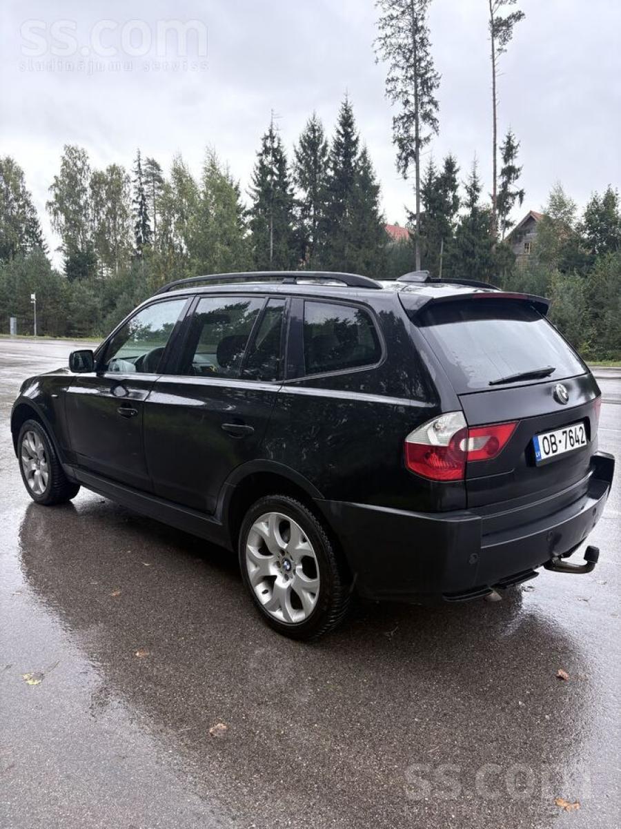 Melns BMW X3 2004 Madona, ar dzinēja tilpumu 2.00 L un nobraukumu 360 tūkst. km par 4200 €, foto 1 vietnē AUTOMOTO.COM.LV