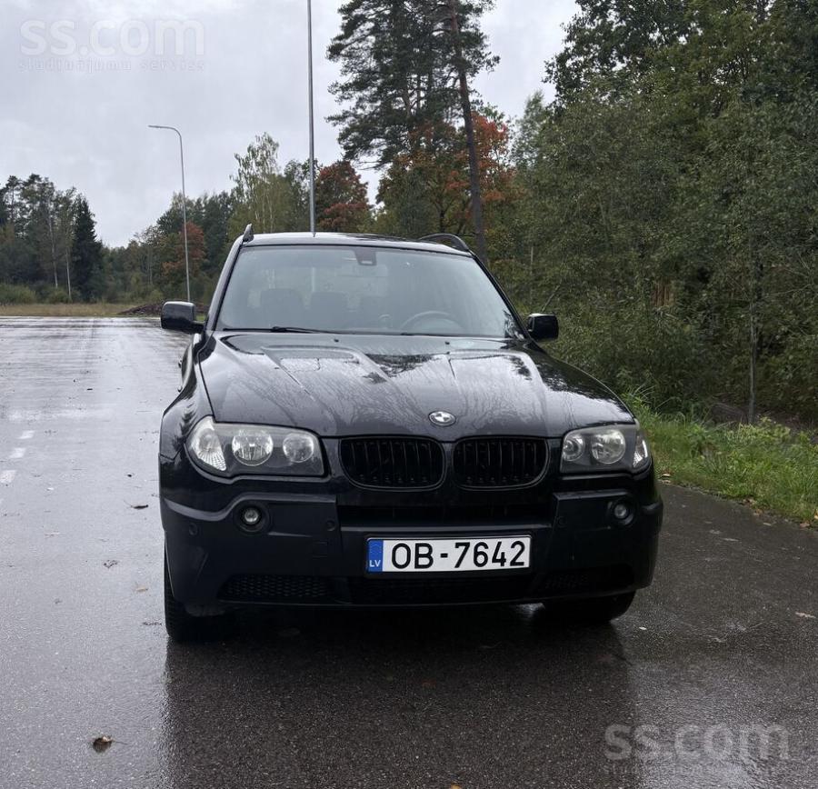 Melns BMW X3 2004 Madona, ar dzinēja tilpumu 2.00 L un nobraukumu 360 tūkst. km par 4200 €, foto 3 vietnē AUTOMOTO.COM.LV