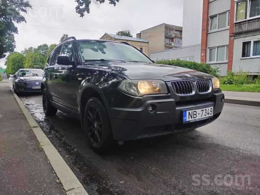 Melns BMW X3 2005 Rīga, ar dzinēja tilpumu 3.00 L un nobraukumu 0 tūkst. km par 22990 €, foto 4 vietnē AUTOMOTO.COM.LV