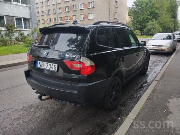 Melns BMW X3 2005 Rīga, ar dzinēja tilpumu 3.00 L un nobraukumu 0 tūkst. km par 22990 €, foto 6 vietnē AUTOMOTO.COM.LV