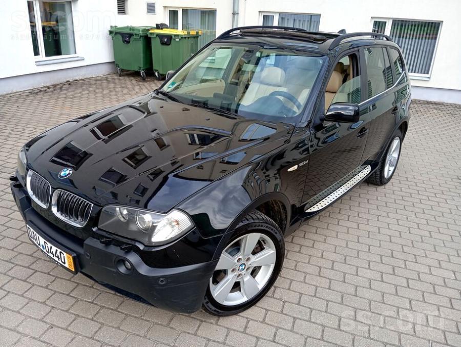 Melns BMW X3 2005 Balvi, ar dzinēja tilpumu 3.00 L un nobraukumu 0 tūkst. km par 2950 €, foto 1 vietnē AUTOMOTO.COM.LV