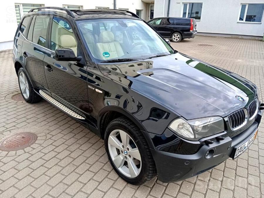 Melns BMW X3 2005 Balvi, ar dzinēja tilpumu 3.00 L un nobraukumu 0 tūkst. km par 2950 €, foto 9 vietnē AUTOMOTO.COM.LV