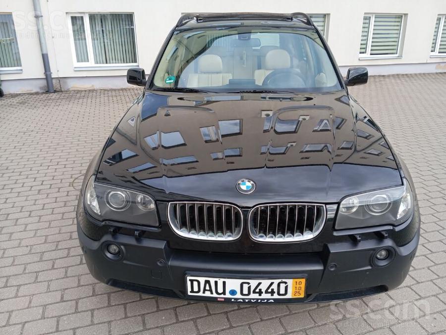 Melns BMW X3 2005 Balvi, ar dzinēja tilpumu 3.00 L un nobraukumu 0 tūkst. km par 2950 €, foto 10 vietnē AUTOMOTO.COM.LV