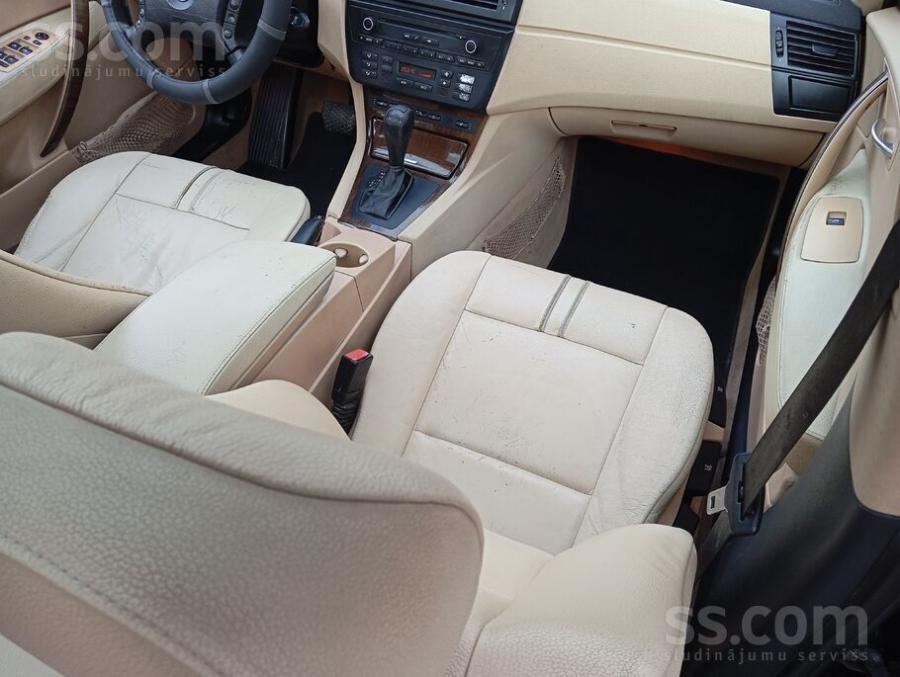 Melns BMW X3 2005 Balvi, ar dzinēja tilpumu 3.00 L un nobraukumu 0 tūkst. km par 2950 €, foto 14 vietnē AUTOMOTO.COM.LV