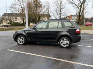 Black BMW X3 2005 in Ludza, with an engine capacity of 2.00 L and mileage of 343 thousand km for 5250 €, photo 6 on AUTOMOTO.COM.LV