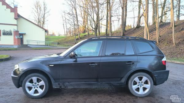 Melns BMW X3 2005 Klaipėda, ar dzinēja tilpumu 2.00 L un nobraukumu 344 tūkst. km par 2330 €, foto 5 vietnē AUTOMOTO.COM.LV