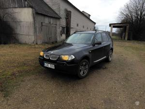 Melns BMW X3 2005 Kretinga, ar dzinēja tilpumu 2.00 L un nobraukumu 388 tūkst. km par 2650 €, foto  vietnē AUTOMOTO.COM.LV