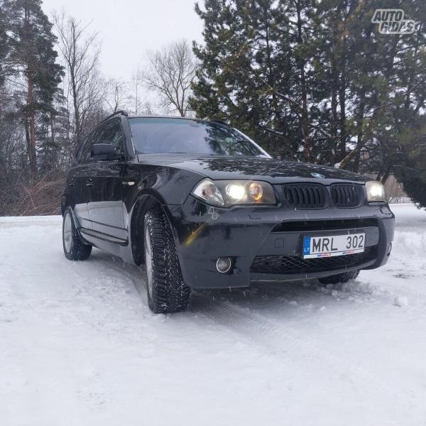 Black BMW X3 2005 in Vilnius, with an engine capacity of 3.00 L and mileage of 360 thousand km for 3900 €, photo 4 on AUTOMOTO.COM.LV