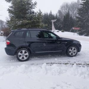 Black BMW X3 2005 in Vilnius, with an engine capacity of 3.00 L and mileage of 360 thousand km for 3900 €, photo 6 on AUTOMOTO.COM.LV