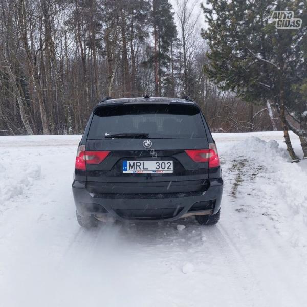 Black BMW X3 2005 in Vilnius, with an engine capacity of 3.00 L and mileage of 360 thousand km for 3900 €, photo 10 on AUTOMOTO.COM.LV