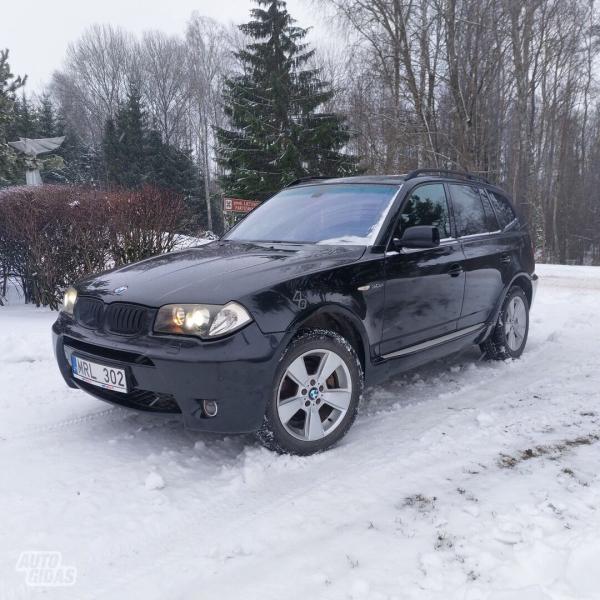 Black BMW X3 2005 in Vilnius, with an engine capacity of 3.00 L and mileage of 360 thousand km for 3900 €, photo 1 on AUTOMOTO.COM.LV
