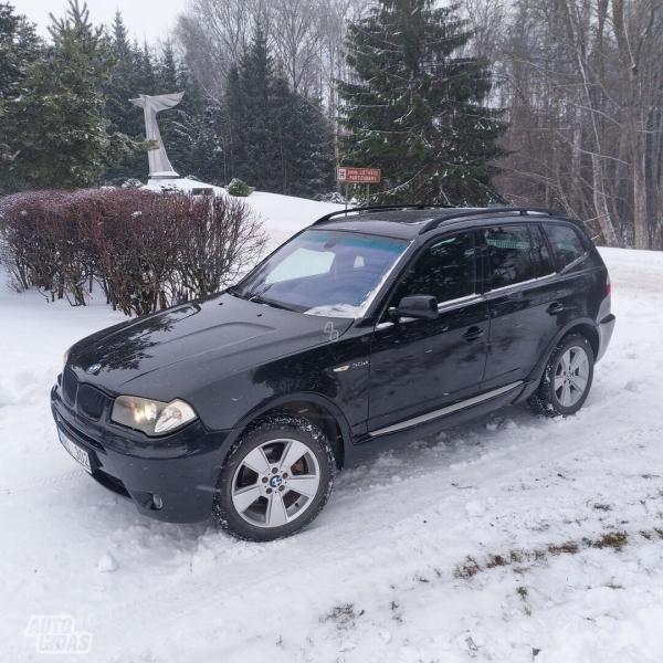 Black BMW X3 2005 in Vilnius, with an engine capacity of 3.00 L and mileage of 360 thousand km for 3900 €, photo 2 on AUTOMOTO.COM.LV