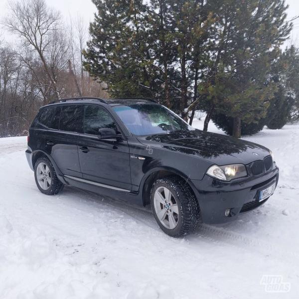 Black BMW X3 2005 in Vilnius, with an engine capacity of 3.00 L and mileage of 360 thousand km for 3900 €, photo 6 on AUTOMOTO.COM.LV