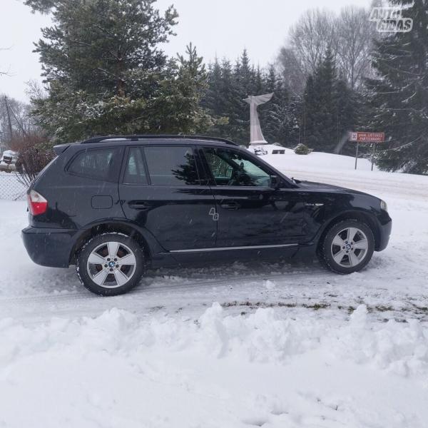 Black BMW X3 2005 in Vilnius, with an engine capacity of 3.00 L and mileage of 360 thousand km for 3900 €, photo 7 on AUTOMOTO.COM.LV
