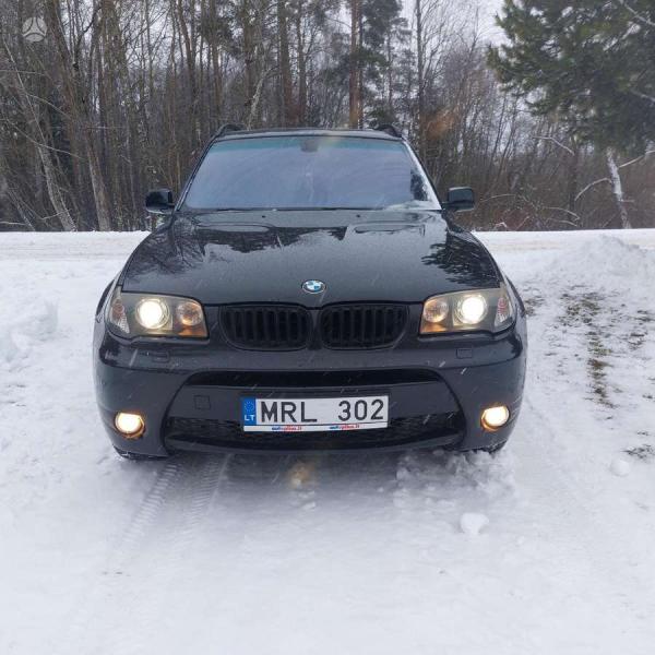 Melns BMW X3 2005 Rokiškis, ar dzinēja tilpumu 3.00 L un nobraukumu 360 tūkst. km par 3800 €, foto 3 vietnē AUTOMOTO.COM.LV