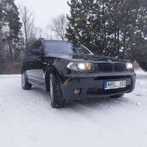 Melns BMW X3 2005 Rokiškis, ar dzinēja tilpumu 3.00 L un nobraukumu 360 tūkst. km par 3800 €, foto 4 vietnē AUTOMOTO.COM.LV